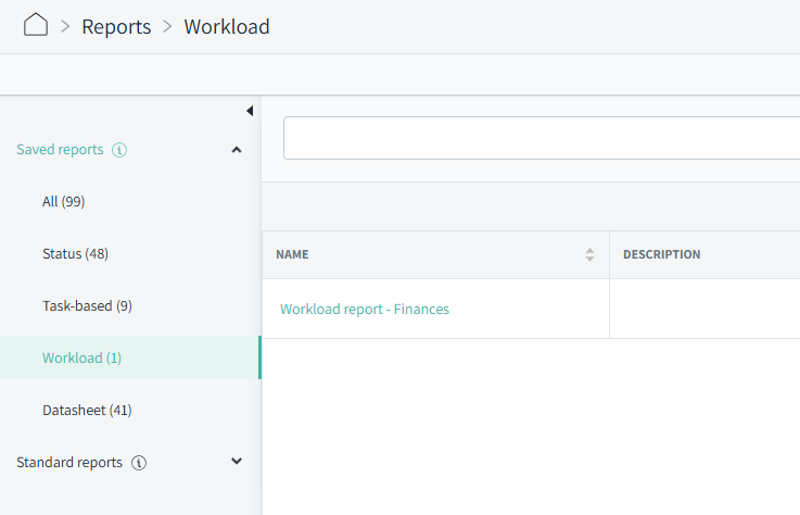What is a workload report and how to create one